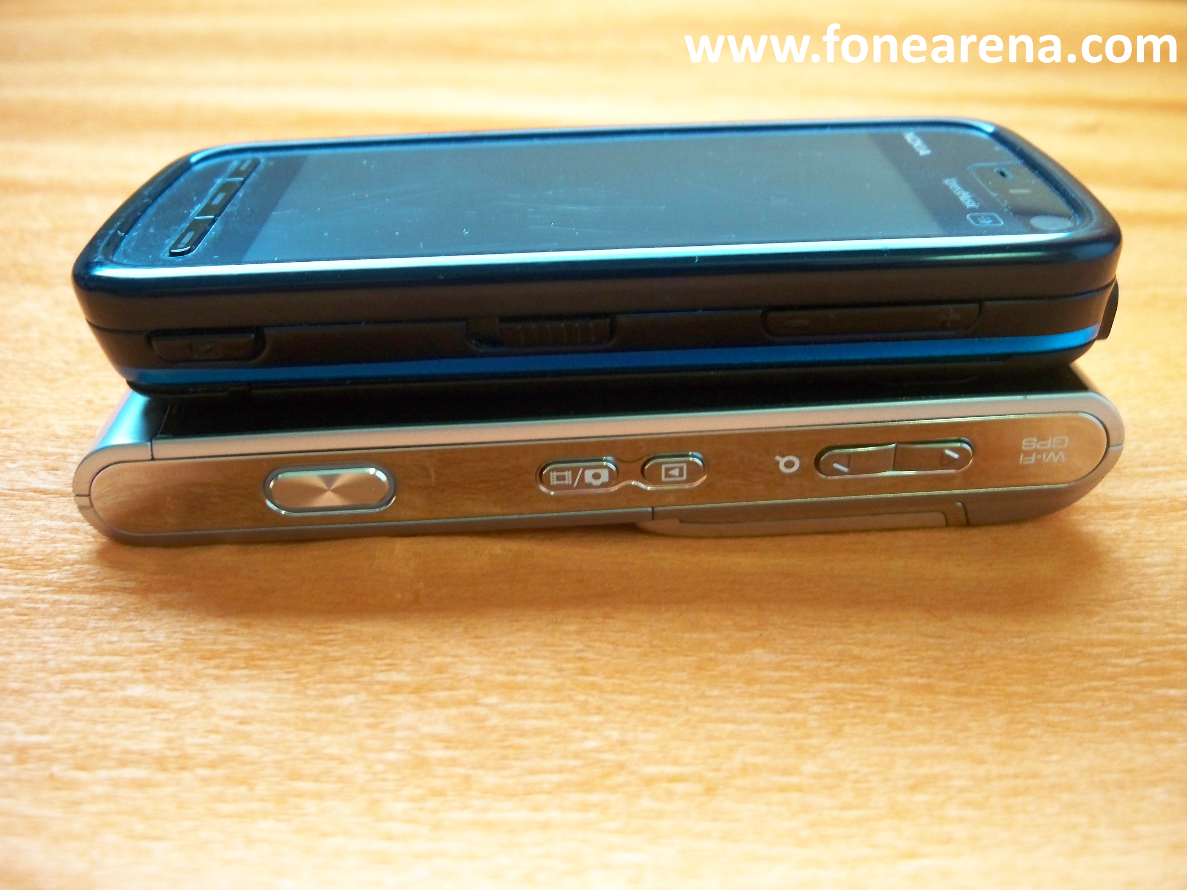 Sony Ericsson Satio VS Nokia N97, 5800 XpressMusic And X6
